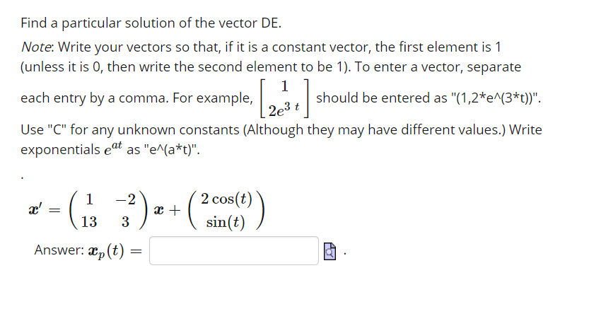 Solved If the 2 x 2 matrix A has complex conjugate | Chegg.com