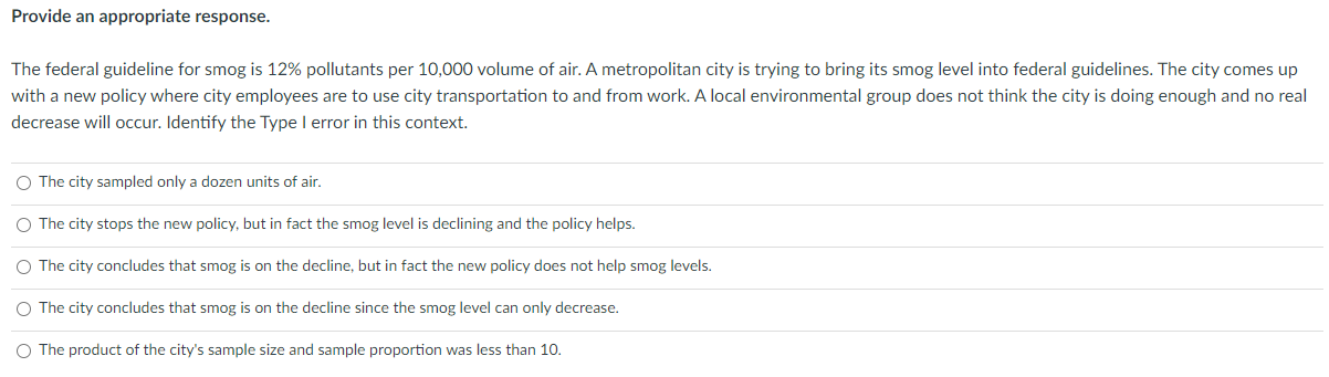 Solved Provide an appropriate response. The federal | Chegg.com