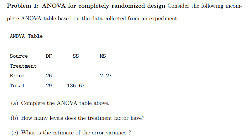 Solved This is statistics problem. Please give me solution | Chegg.com