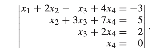 Solved Linear systems are particularly easy to solve when | Chegg.com