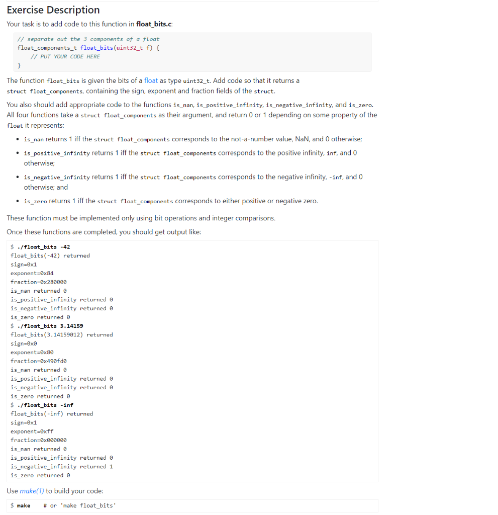 EXERCISE - INDIVIDUAL: Extract The Components of a | Chegg.com