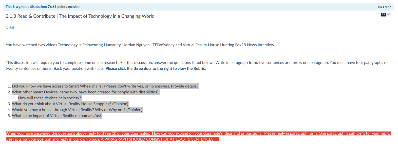 Solved 1 Did you know we have access to Smart Wheelchairs? | Chegg.com