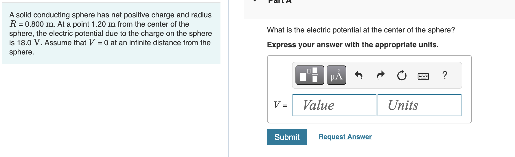 Solved A solid conducting sphere has net positive charge and | Chegg.com