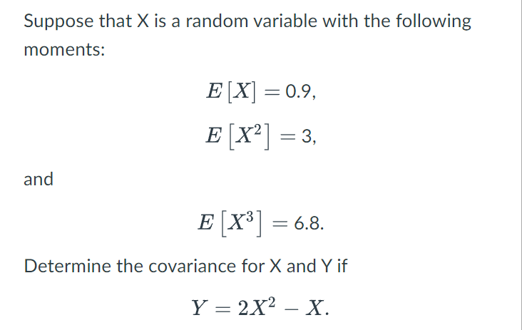 Suppose that X is a random variable with the | Chegg.com