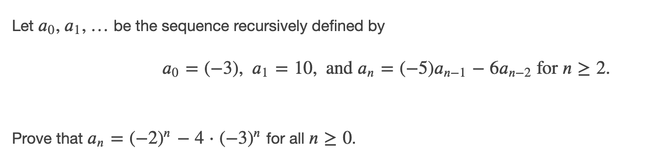Solved Let do, Q1, ... be the sequence recursively defined | Chegg.com