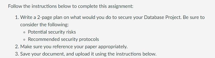 Solved CIS 223: Introduction to Database: Please submit a | Chegg.com