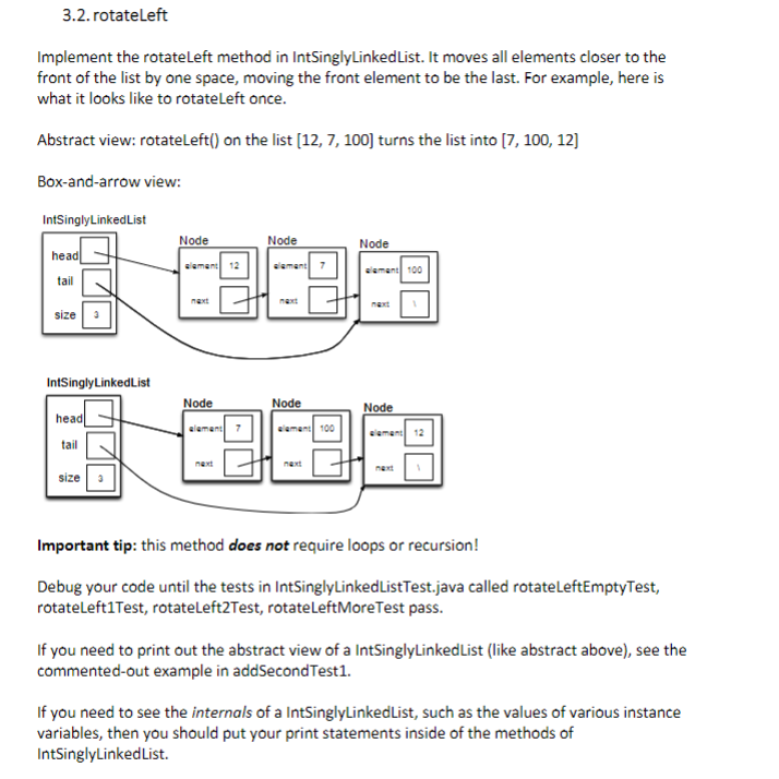 Solved 3.1.addSecond Implement the addSecond method in | Chegg.com