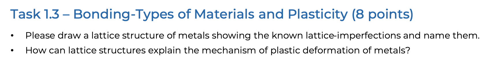 Solved Material science question.Material science | Chegg.com