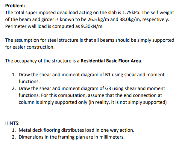 Solved 1. Ability to read and understand a steel structural | Chegg.com