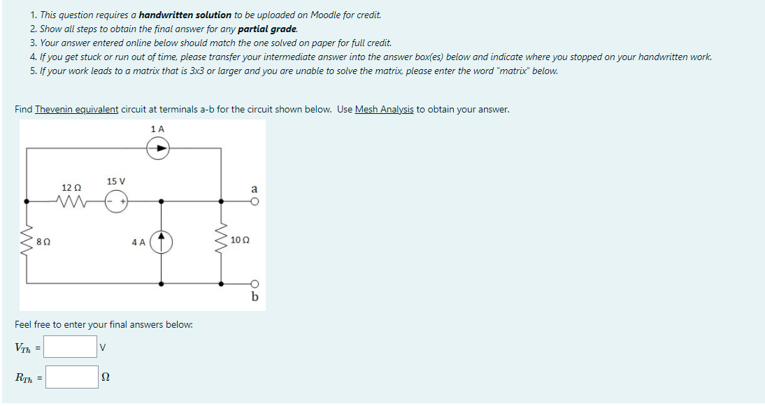 Solved 1. This question requires a handwritten solution to | Chegg.com