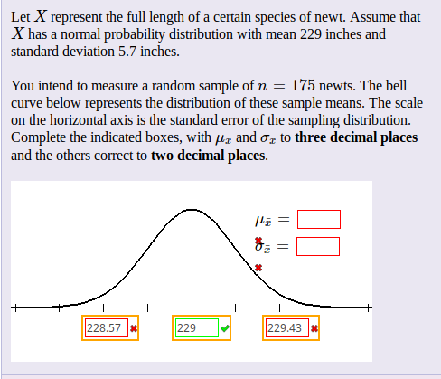 Solved Let X represent the full length of a certain species | Chegg.com