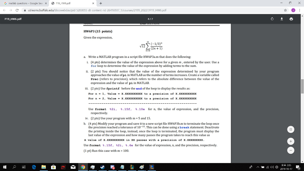 Solved Can anyone solve this MATLAB problem for me? And give | Chegg.com