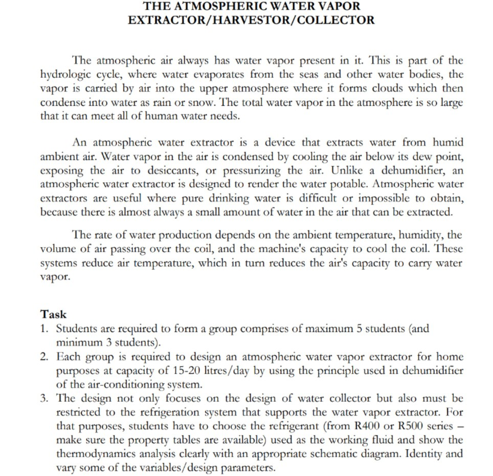THE ATMOSPHERIC WATER VAPOR | Chegg.com
