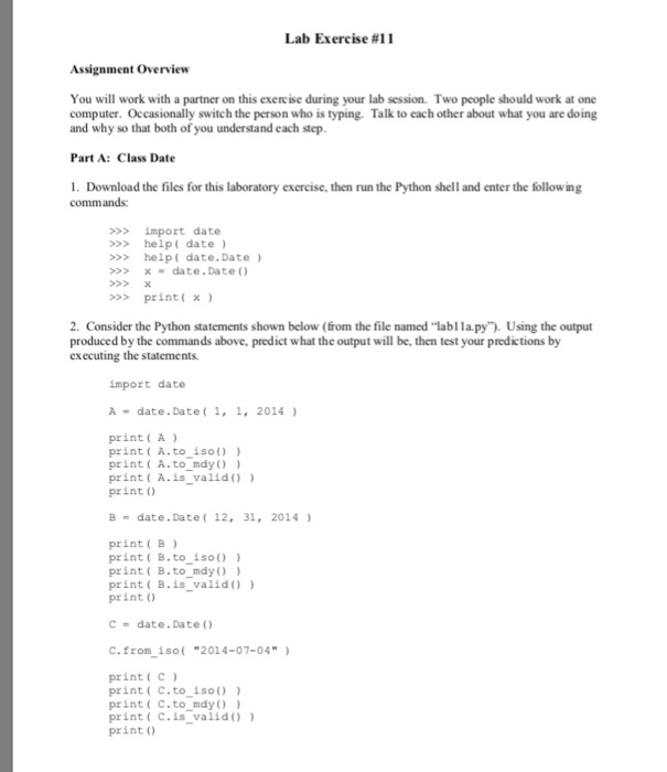 Solved Lab Exercise #11 Assignment Overview You will work | Chegg.com Solved Lab Exercise #11 Assignment Overview You will work | Chegg.com