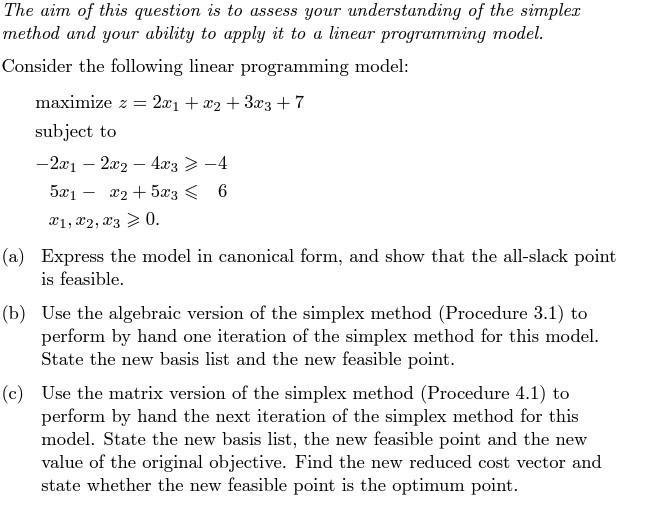 Solved The aim of this question is to assess your | Chegg.com