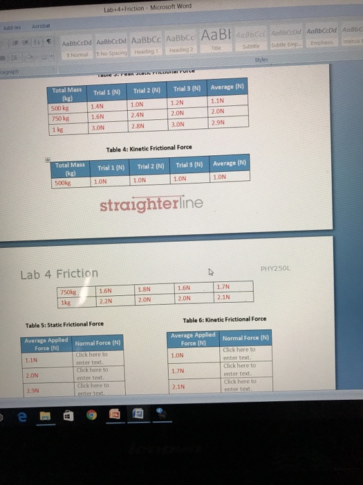 Solved 1. using the results from pre-lab question 2 | Chegg.com
