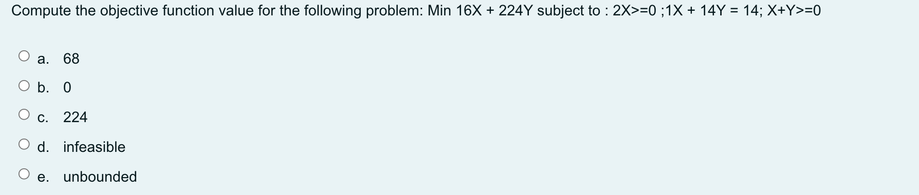 Solved Compute the objective function value for the | Chegg.com