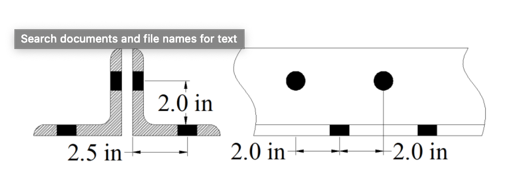 Solved Determine the gross and net areas for a double angle | Chegg.com