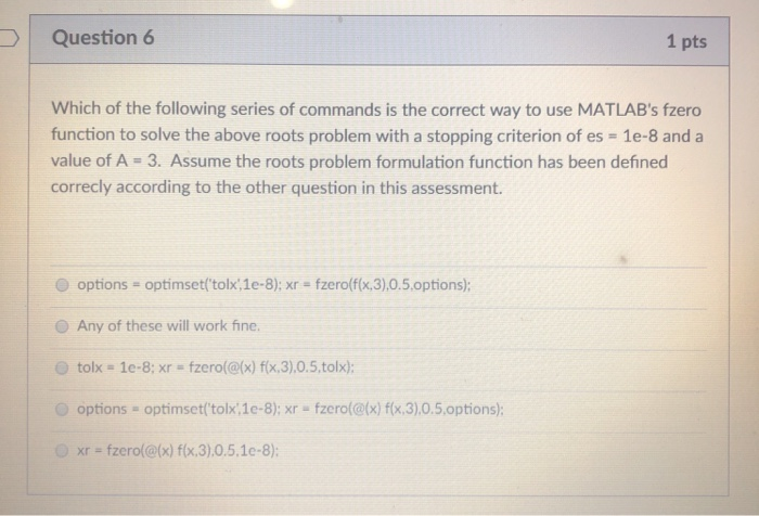 Solved Consider the roots problem own below in solving the | Chegg.com