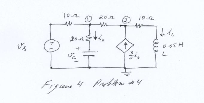 Solved Refer to Figure 4 (circuit for problem # 4). Using | Chegg.com