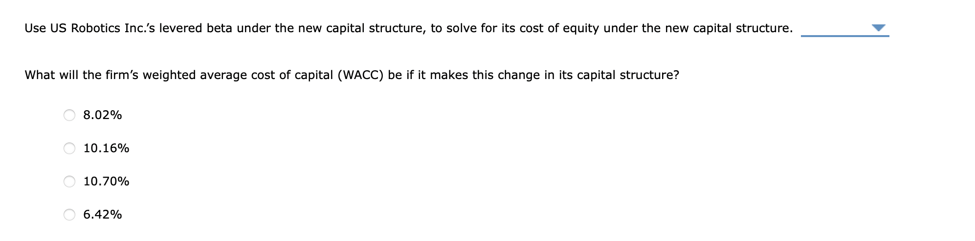 4 Determining The Optimal Capital Structure 5555