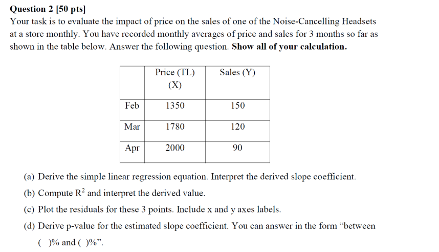 Solved Question 2 [50 pts] Your task is to evaluate the | Chegg.com