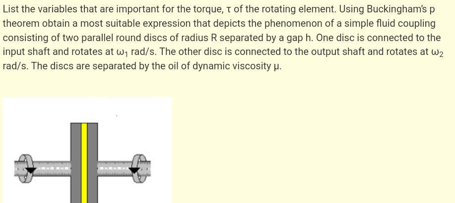 Solved List the variables that are important for the torque, | Chegg.com
