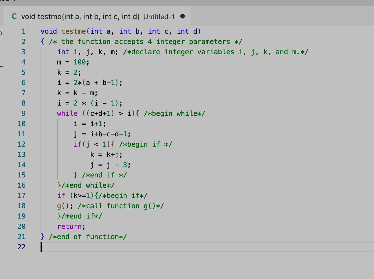 Solved Design a minimal set of test cases for the | Chegg.com