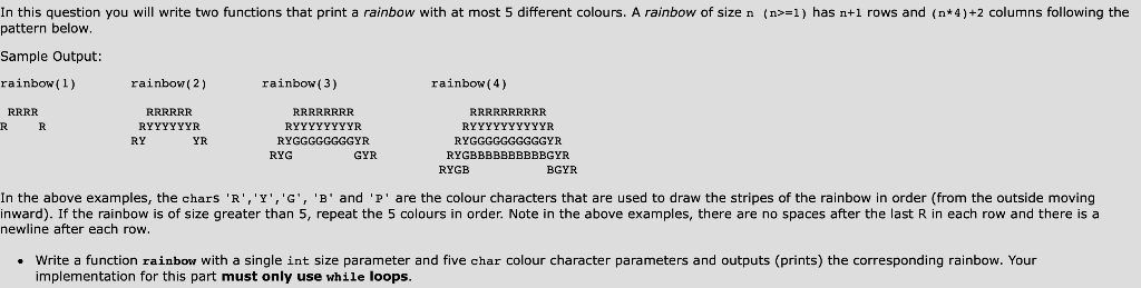 Solved In this question you will write two functions that | Chegg.com