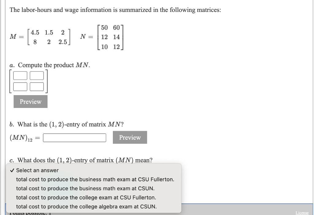 Solved The Mathematics Departments at CSUN and CSU Fullerton | Chegg.com
