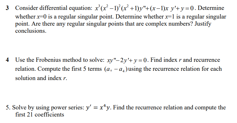 Solved Solve This Differential Equation Problem Make Sure To