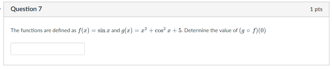 Solved The functions are defined as f(x)=sinx and | Chegg.com