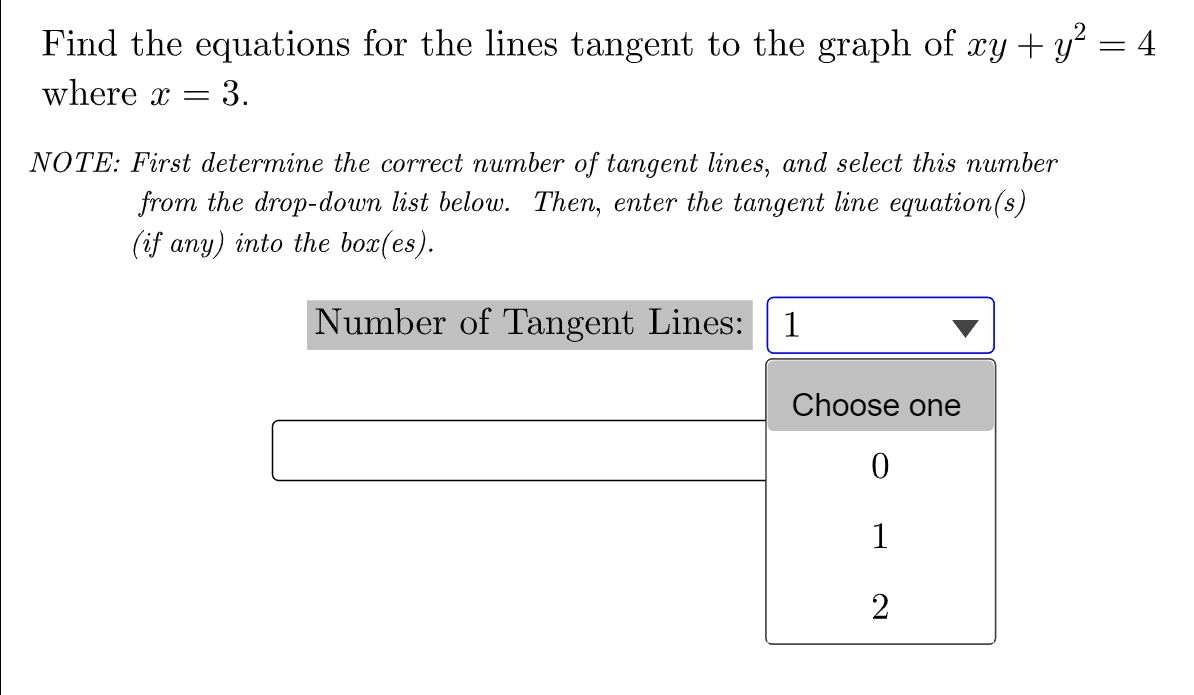 Solved Find the equations for the lines tangent to the graph | Chegg.com