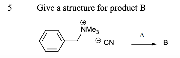 Solved 4 Give a structure for product A NH 3 Give a | Chegg.com