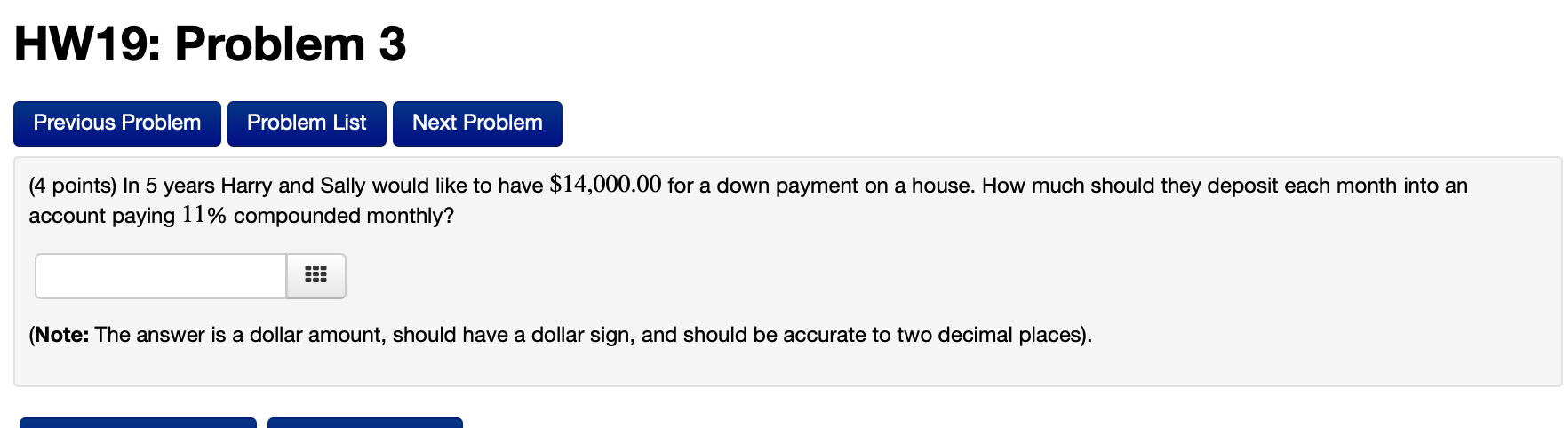Solved HW19: Problem 3 Previous Problem Problem List Next | Chegg.com