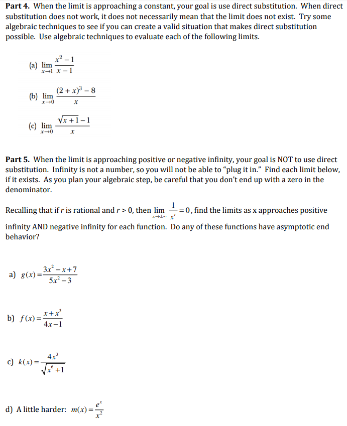 Solved Iii Function Review 1 What Requirement Must Be 