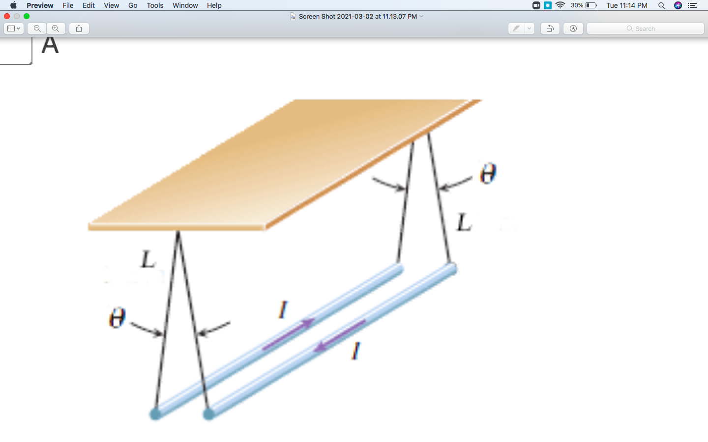 Solved The drawing shows two long, straight wires that are | Chegg.com
