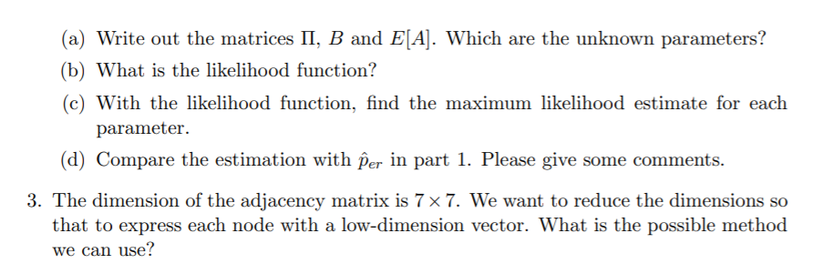 4 Random Graph And Stochastic Block Model Consider