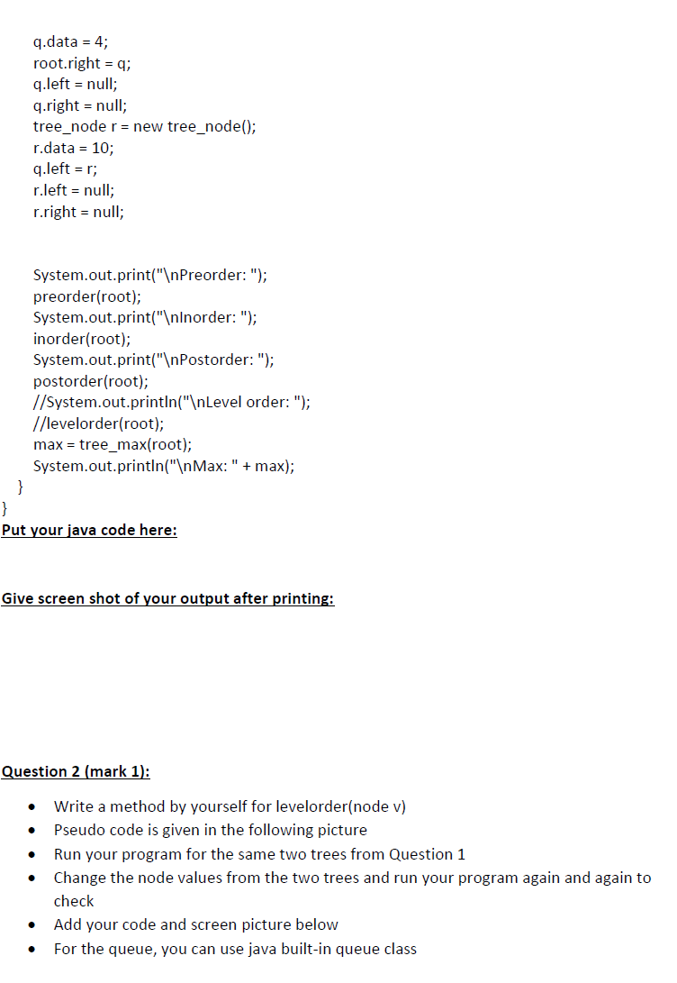 Solved You CANNOT use system class or methods. Write class | Chegg.com