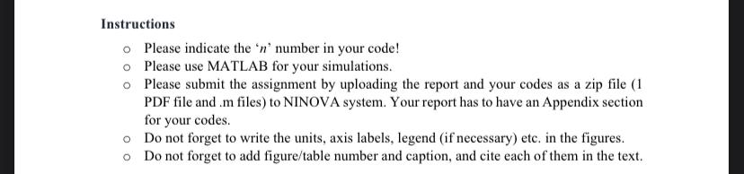 Solved Instructions Please indicate the ' n ' number in your | Chegg.com