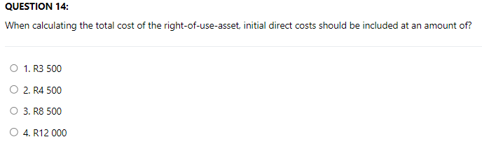 Solved Questions 11 - 15 is based on the following | Chegg.com
