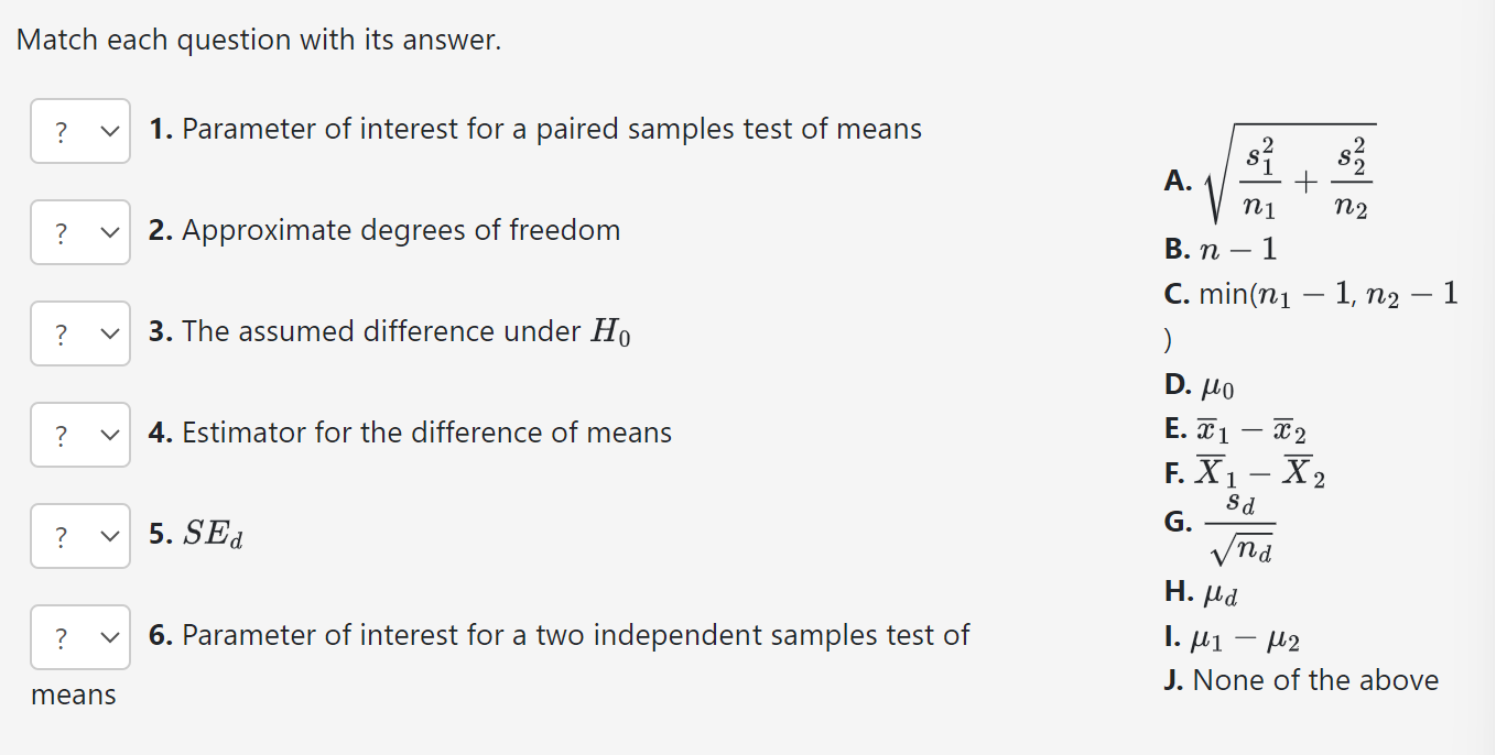 Solved Help me ﻿match the answera according to ﻿the | Chegg.com