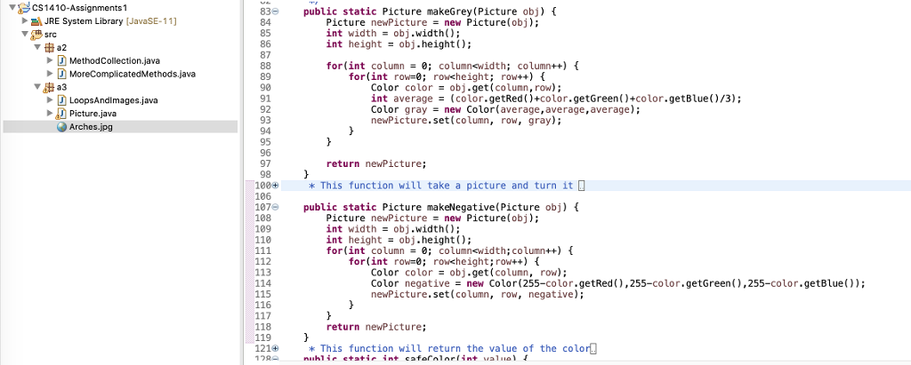 Solved I have these functions done I just done know exactly | Chegg.com