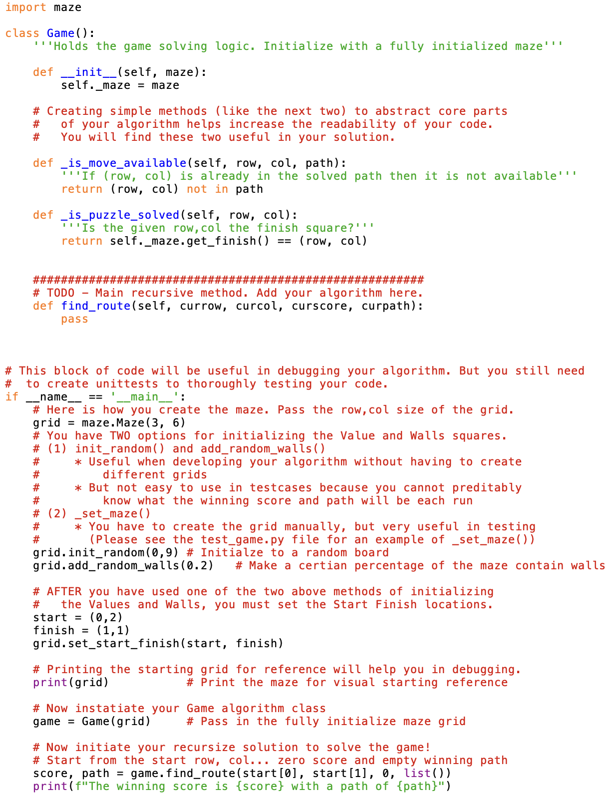 Solved Mod 5 Homework - Recursion In this assignment, you | Chegg.com