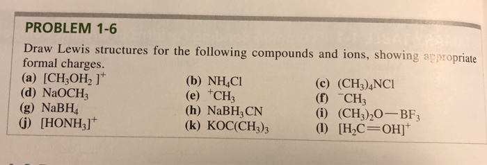 Naoch3 Lewis Structure