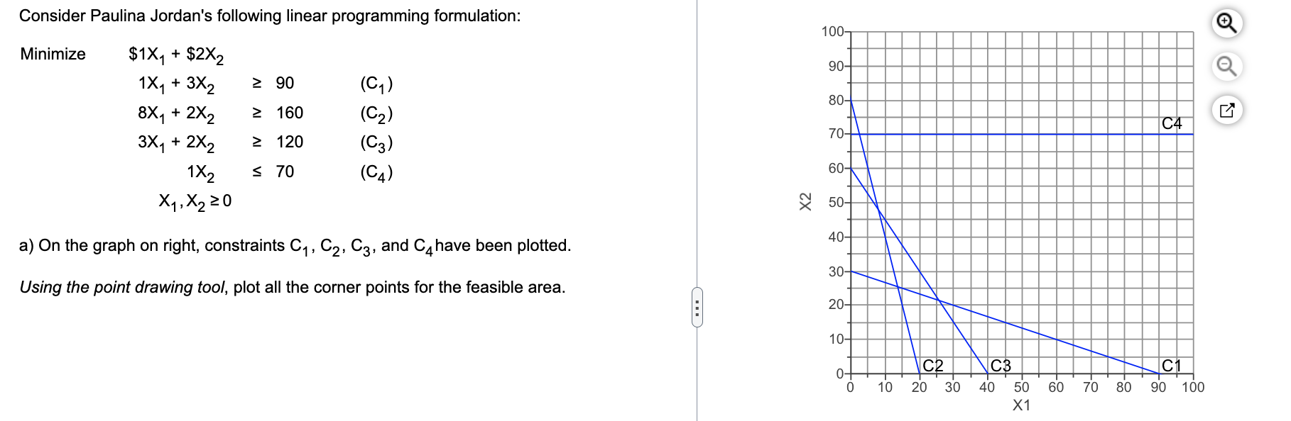 Solved Consider Paulina Jordan's following linear | Chegg.com