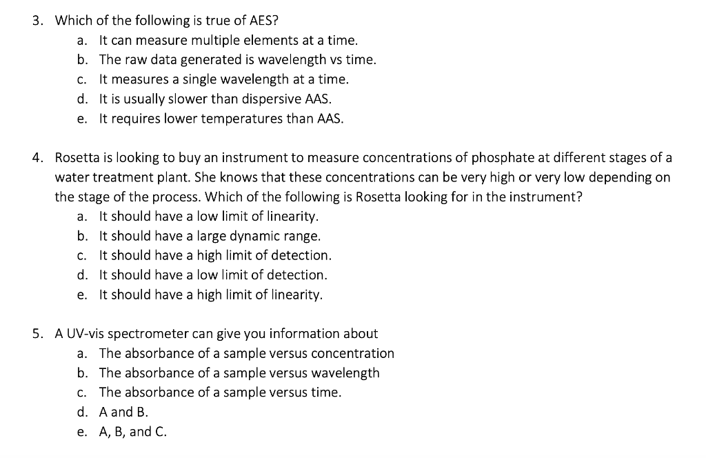 Solved a. 3. Which of the following is true of AES? It can | Chegg.com