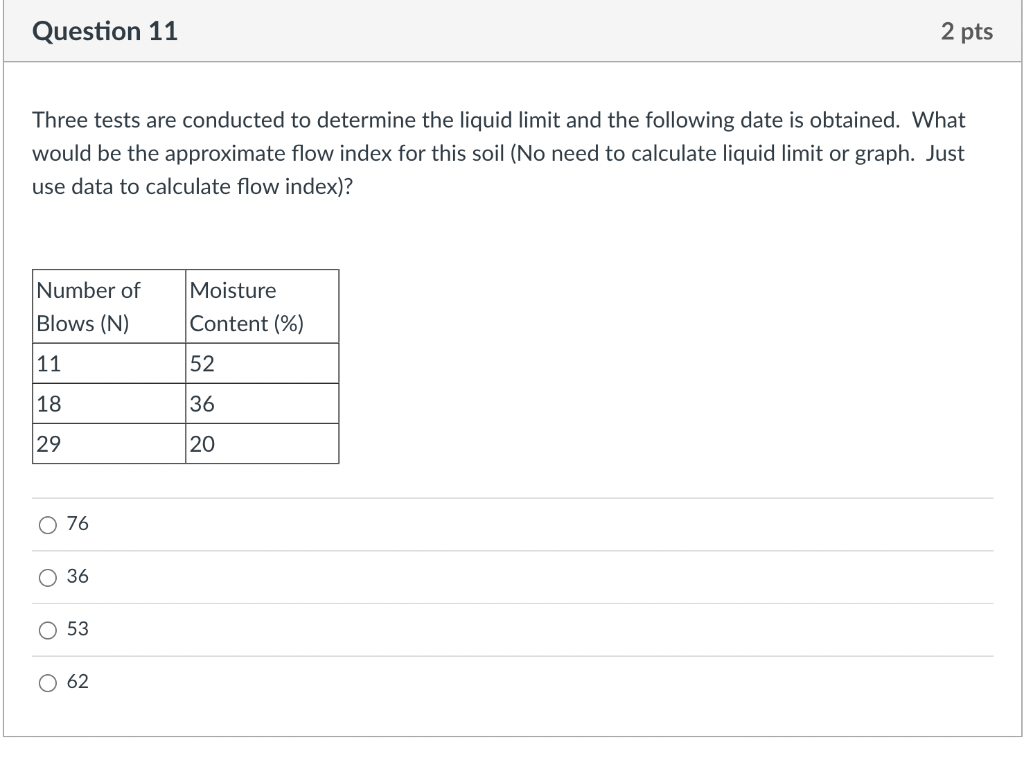Solved Three tests are conducted to determine the liquid | Chegg.com