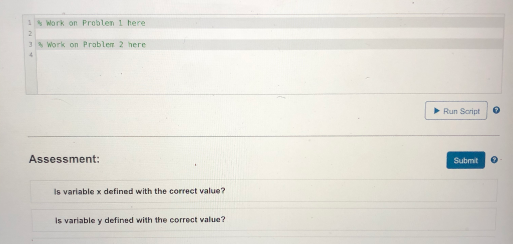 Solved Write Commands To Evaluate The Following Three
