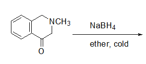 Solved M NCH3 NaBH4 ether, cold | Chegg.com